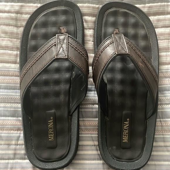 Merona | Shoes | One Pair Of Mens Flip Flops | Poshmark